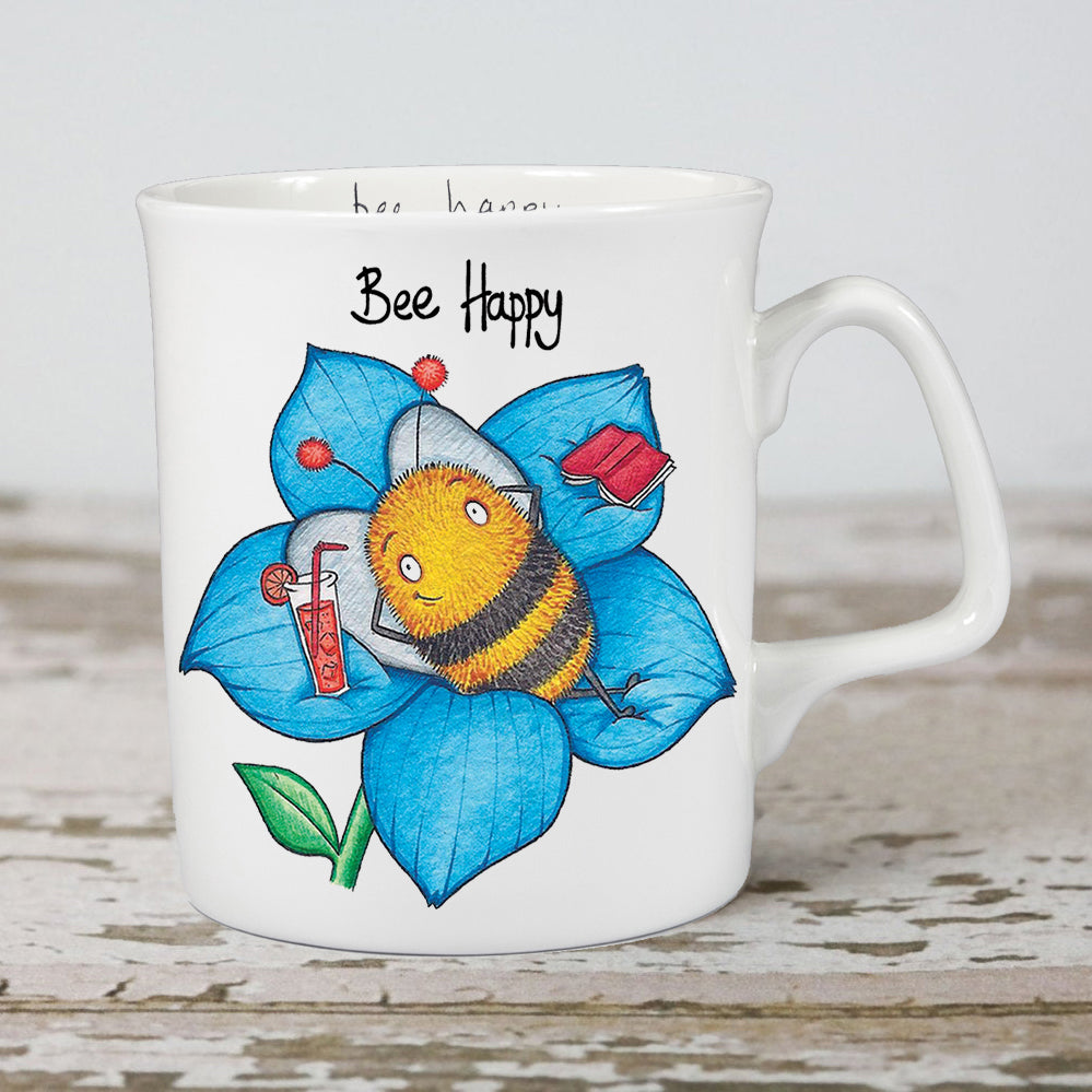 Bee Happy Mug — The Gift Barn