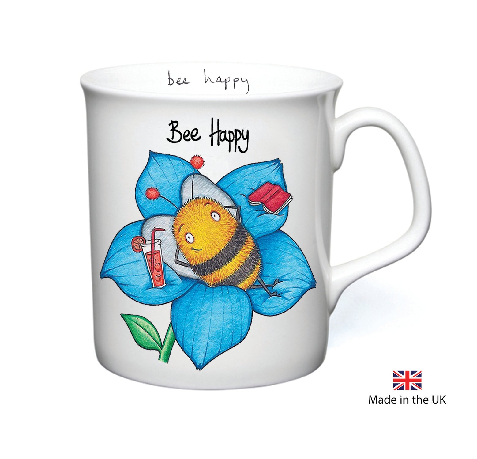 Bee Happy Mug — The Gift Barn