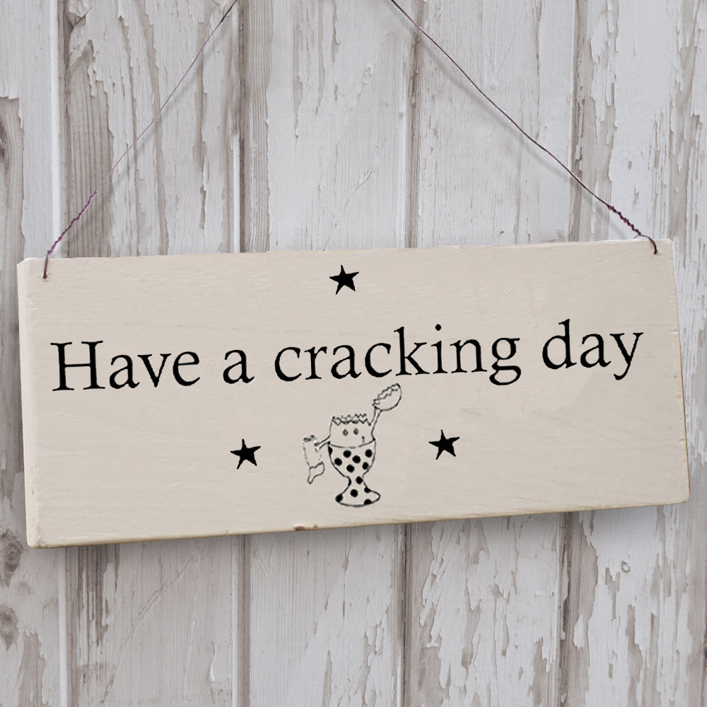 Cracking Day Sign — The Gift Barn